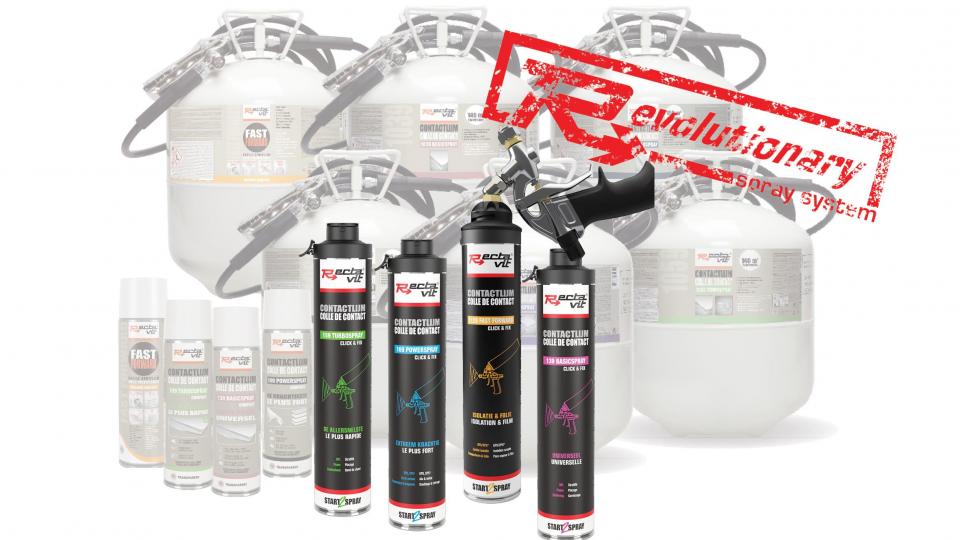 Start2Spray Click & Fix, dé revolutie in verspuitbare contactlijmen | Close Up News